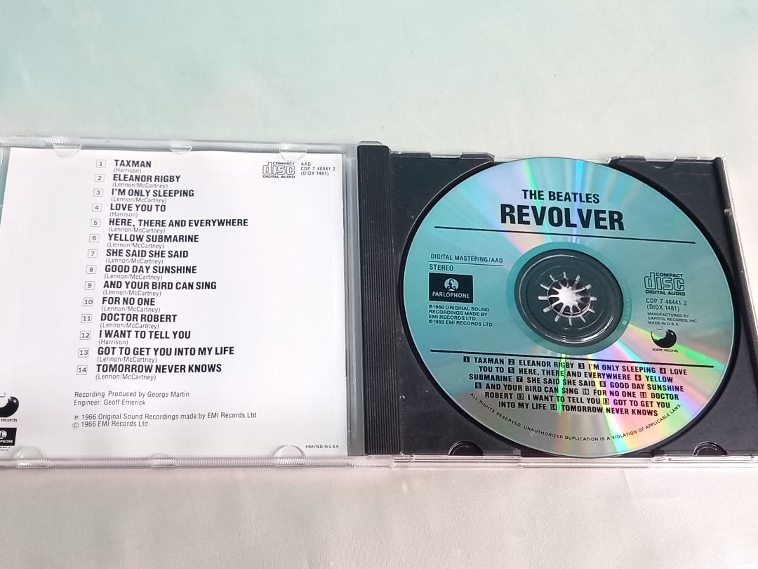 The Beatles Revolver CD, Hobbies & Toys, Music & Media, CDs & DVDs on ...