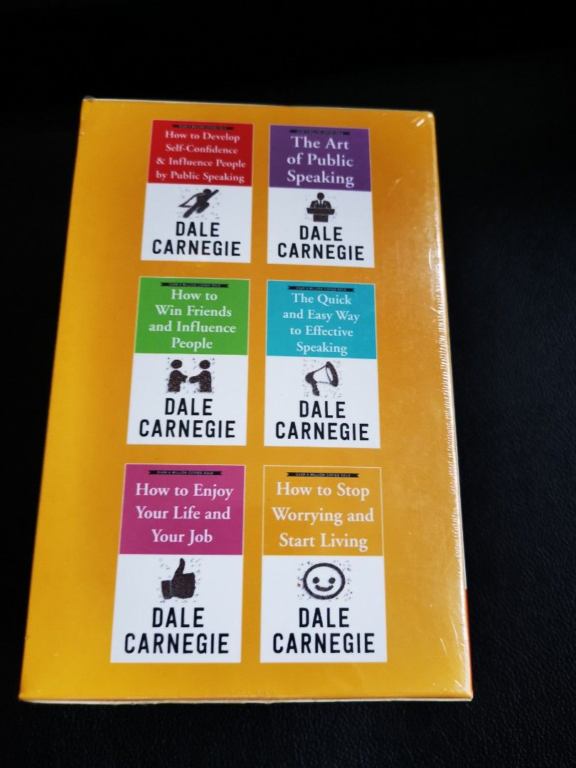 The best collection of Dale Carnegie - Complete 6 books, Hobbies & Toys ...