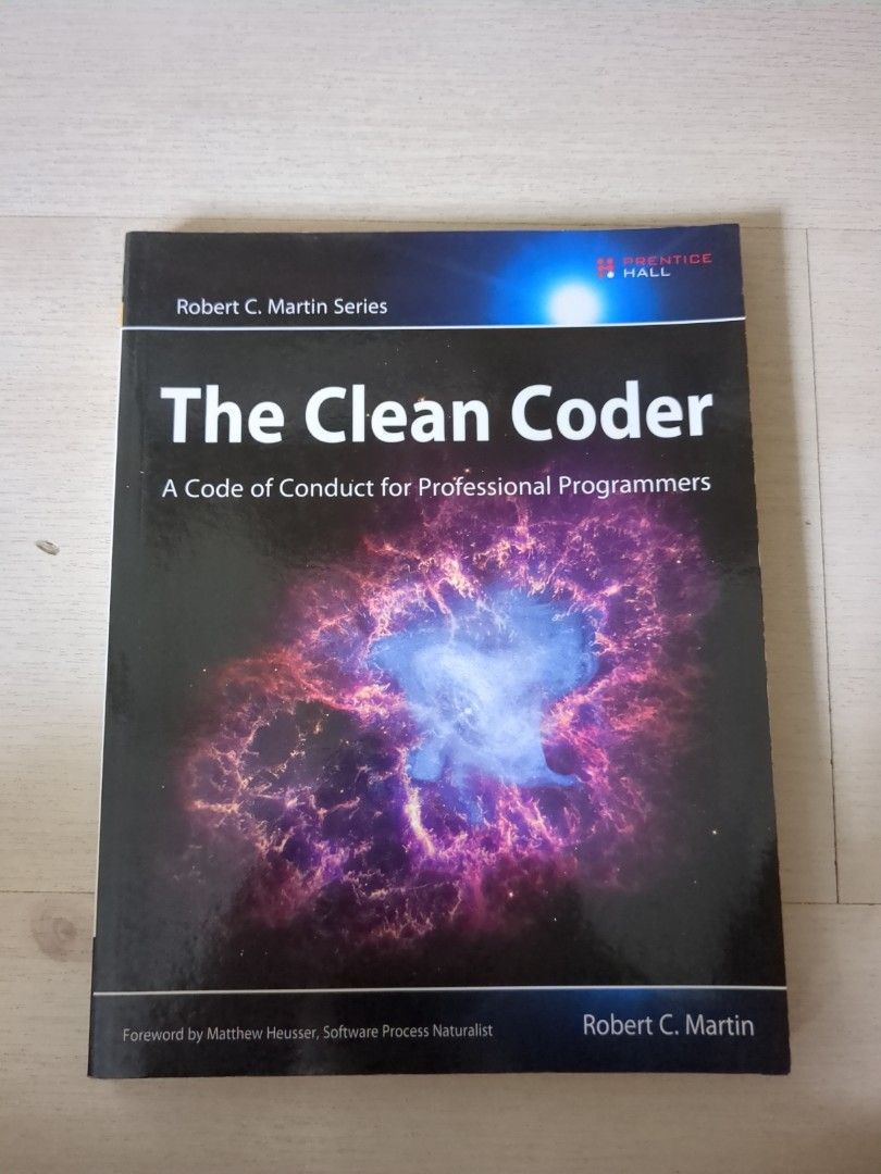 The Clean Coder A Code Of Conduct For Professional Programmers Computers And Tech Office
