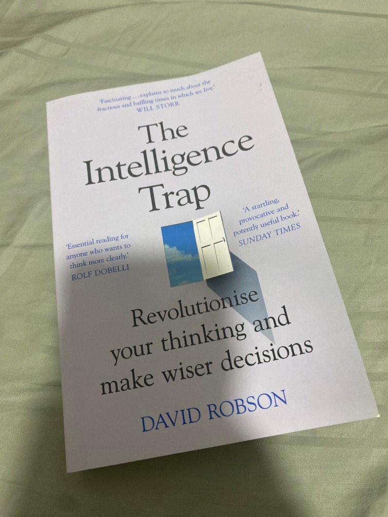 The Intelligence Trap by David Robson, Hobbies & Toys, Books ...
