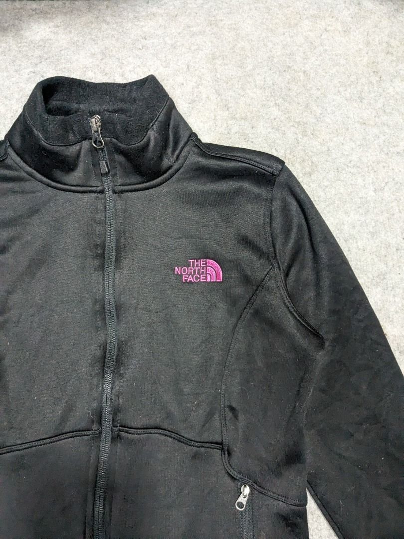 THE NORTH FACE TNF Momentum 300 Fleece Jacket Women Pink Ribbon Size ...