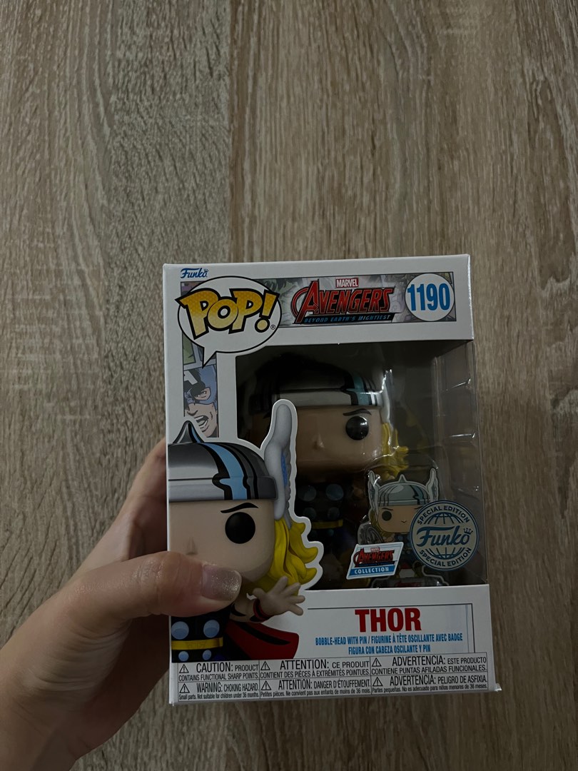 Thor 60th Anniversary Funko Pop 1190, Hobbies & Toys, Memorabilia & Collectibles, Fan ...