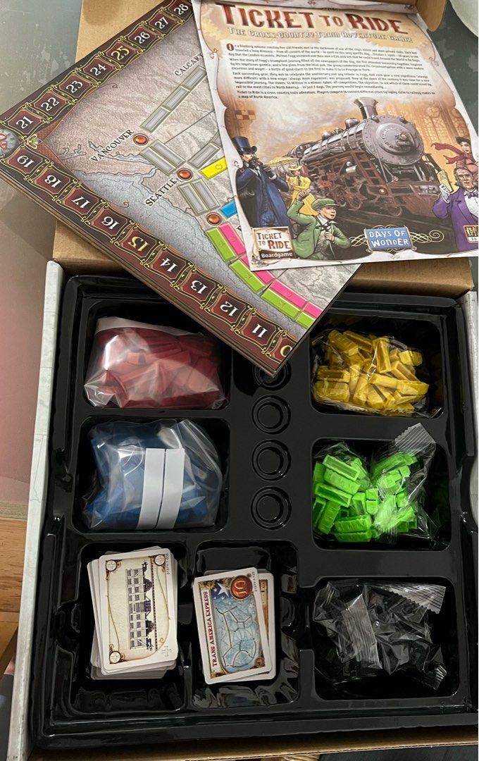 Ticket to Ride (US Edition), Hobbies & Toys, Toys & Games on Carousell