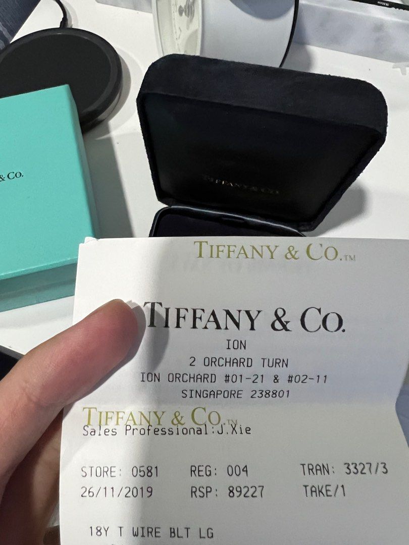 Tiffany and Co, Luxury, Accessories on Carousell