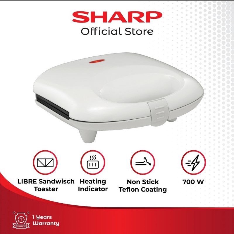 Toaster sharp warna putih pemanggang roti, Kitchen & Appliances di ...