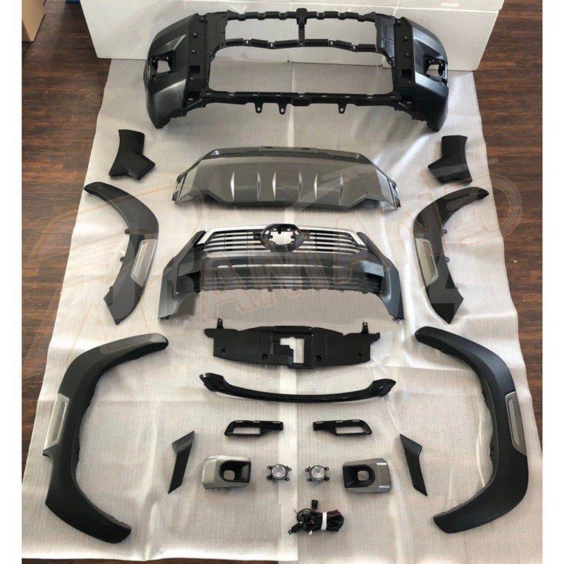 Toyota Hilux Vigo conversion face lift upgrade to Hilux Rocco body kit ...