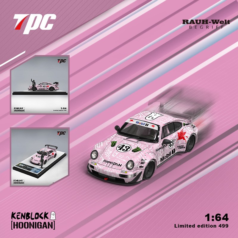 TPC 1/64 RWB 964 Hoonigan Pink #43, Hobbies & Toys, Toys & Games on ...