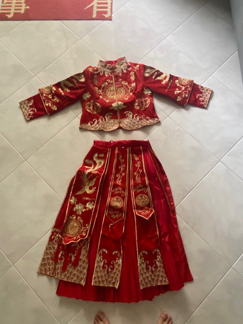 Traditional Chinese kua, Women's Fashion, Dresses & Sets, Traditional ...