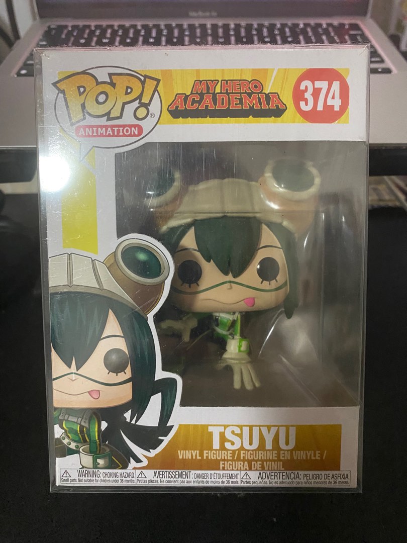 tsuyu funko pop my hero academia, Hobbies & Toys, Toys & Games on Carousell