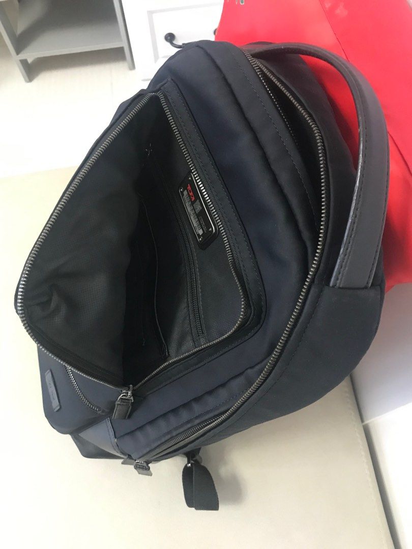 TUMI Harrison Backpack, Men's Fashion, Bags, Backpacks on Carousell