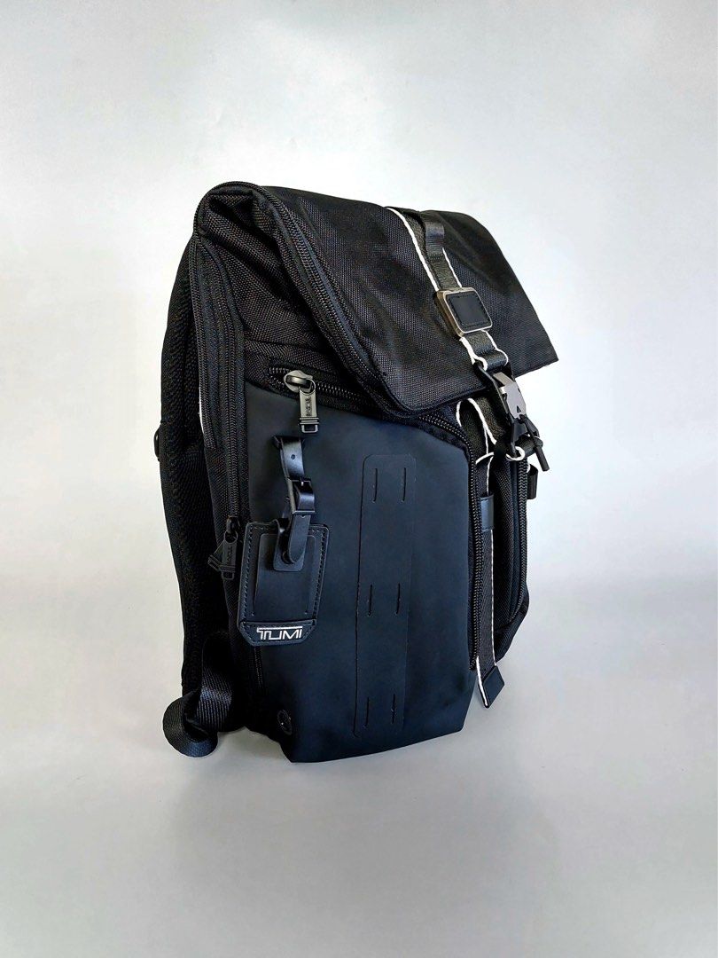 TUMI MEN original Alpha Bravo Logistic Backpack, Men's Fashion, Bags ...