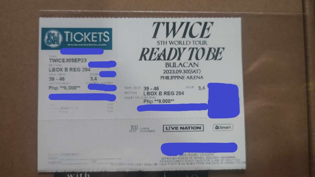 Twice Ticket 5th World Tour. Day 1 on Sept 30, 2023. 6 Days To Go Kpop ...