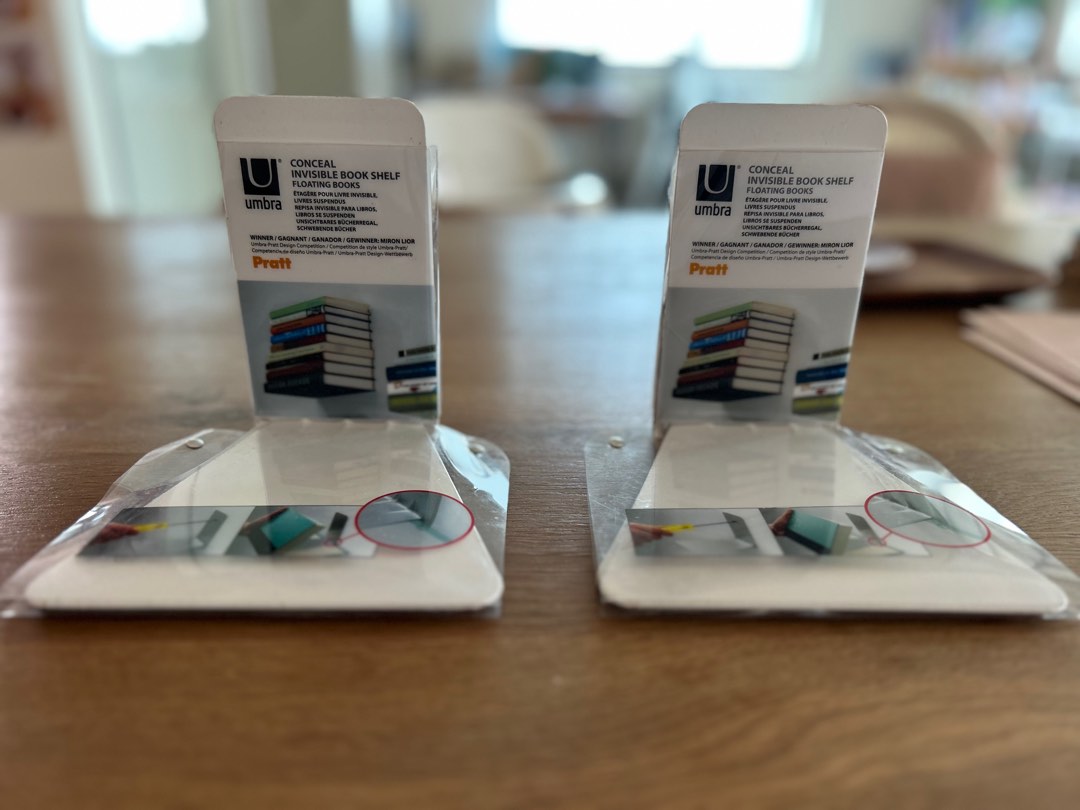 Umbra Conceal Floating Invisible Shelves, Furniture & Home Living ...