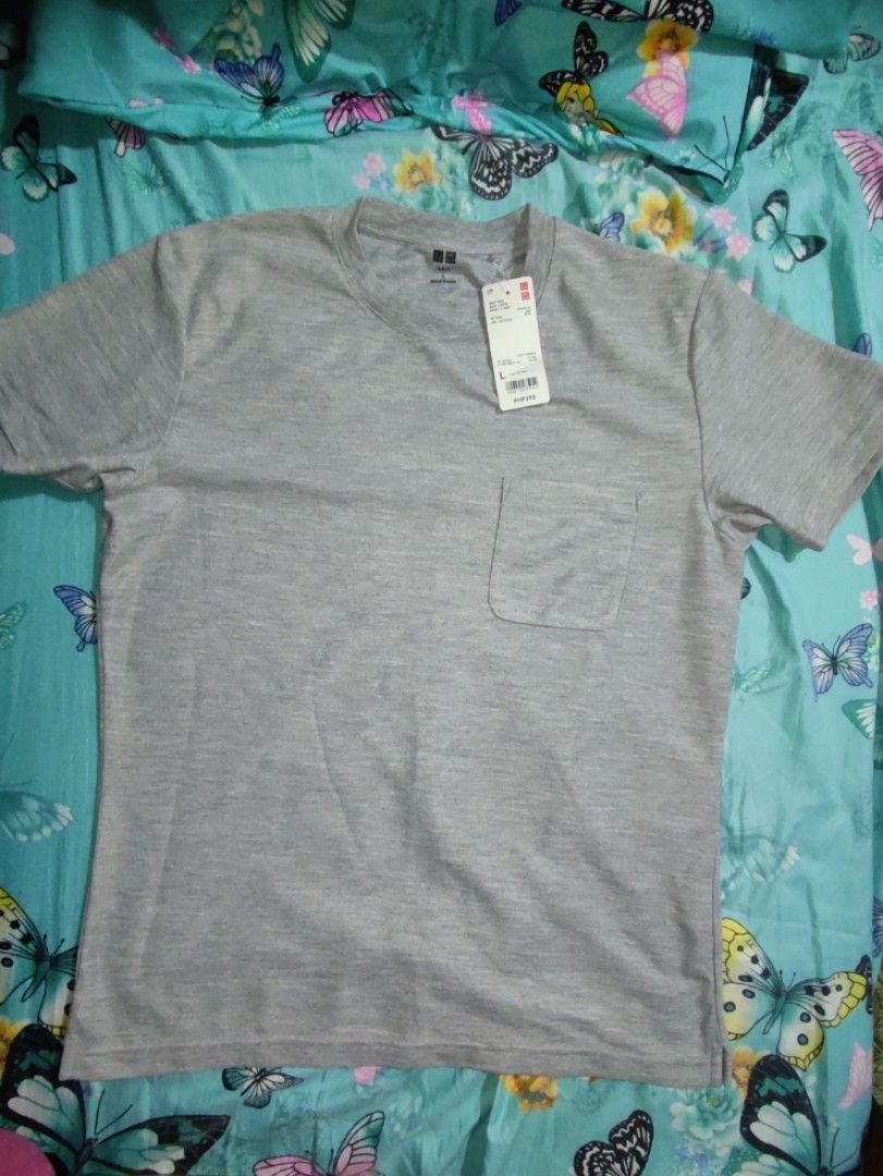 Uniqlo Plain Shirt, Men's Fashion, Tops & Sets, Tshirts & Polo Shirts ...