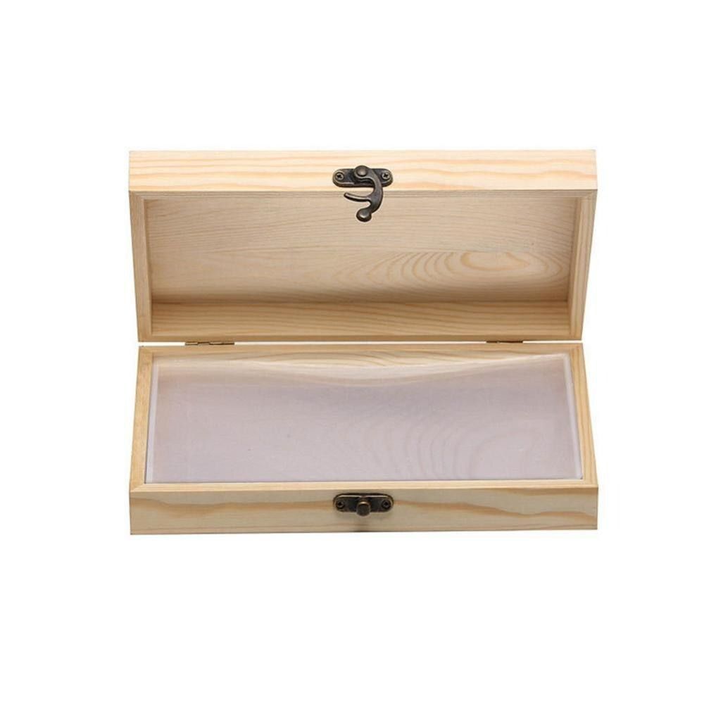 Universal Wooden Banknote Coin Paper Money Storage Box Commemorative ...