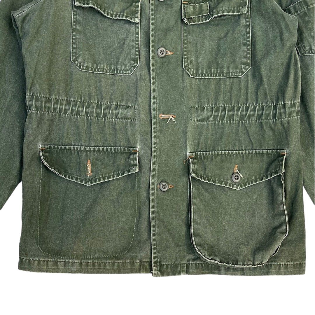 Unlabled - Olive Green Military-esque Jacket, Men's Fashion, Coats ...