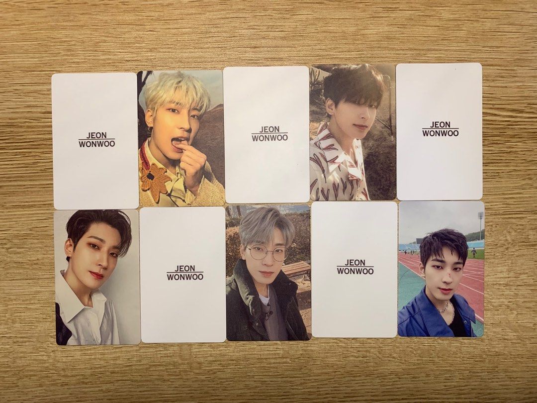 UNOFFICIAL wonwoo photocards, Hobbies & Toys, Memorabilia & Collectibles, K-Wave on Carousell