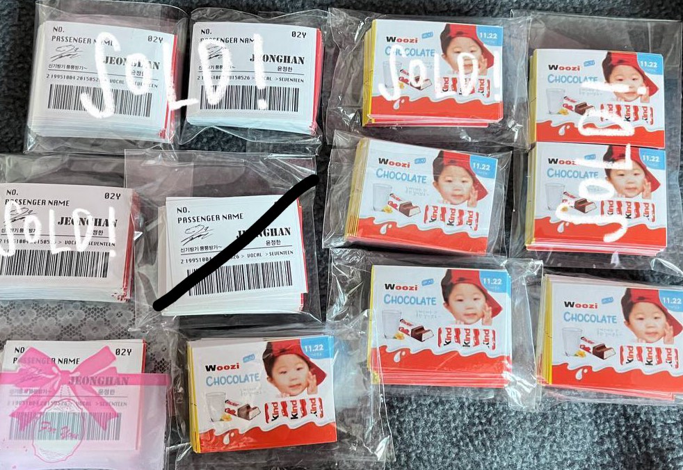 urgent wts/lfb seventeen jeonghan woozi kpop mailing stickers, Hobbies ...