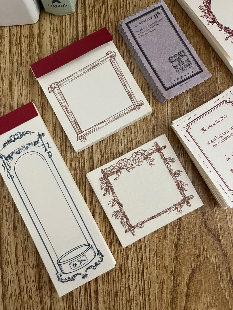 Various vintage notepads, Hobbies & Toys, Stationary & Craft, Craft ...