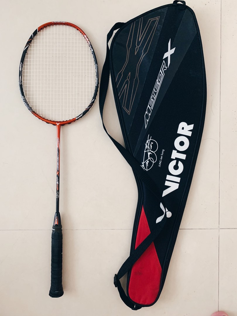 Victor Meteor X JJS, Sports Equipment, Sports & Games, Racket & Ball Sports on Carousell