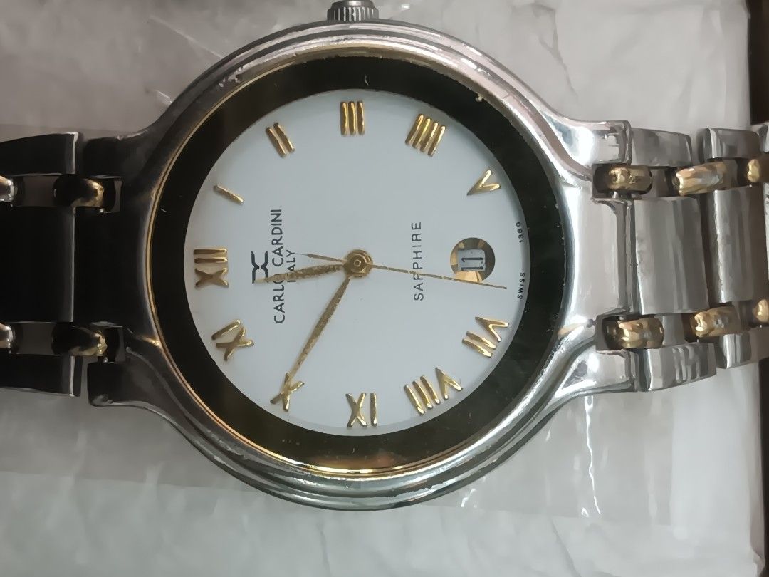 Vintage Carlo Cardini gent watch, Men's Fashion, Watches & Accessories ...