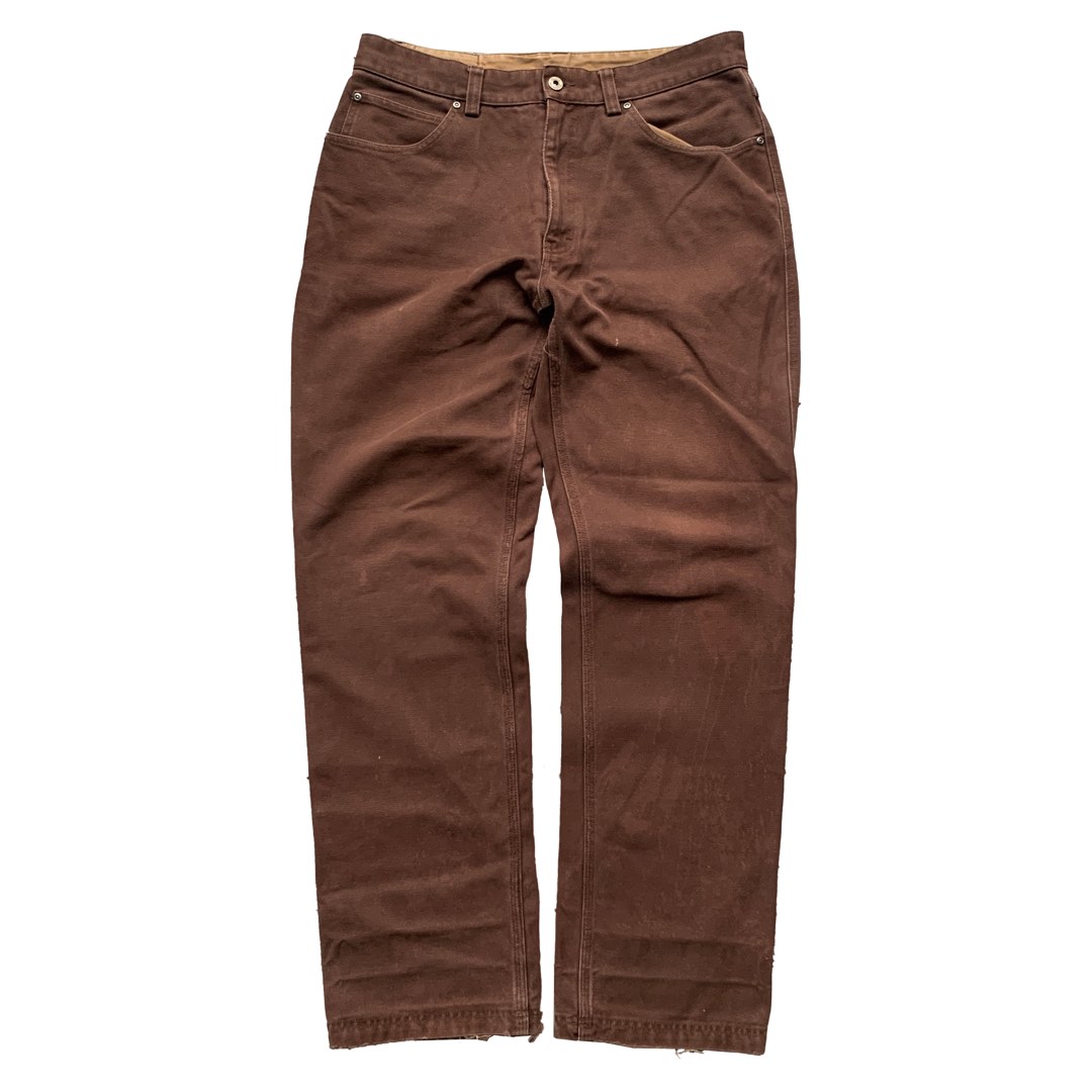 Vintage Duluth Work Canvas Brown Pants, Men's Fashion, Bottoms, Jeans ...