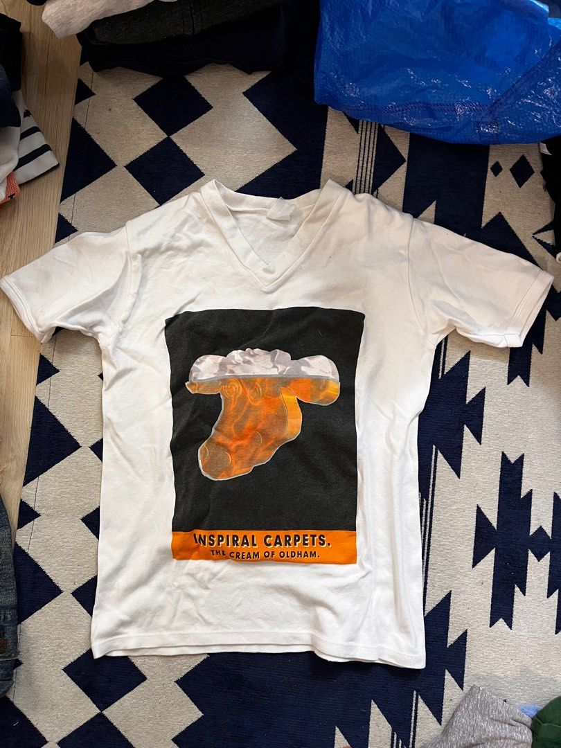 Vintage inspiral carpets, Men's Fashion, Activewear on Carousell