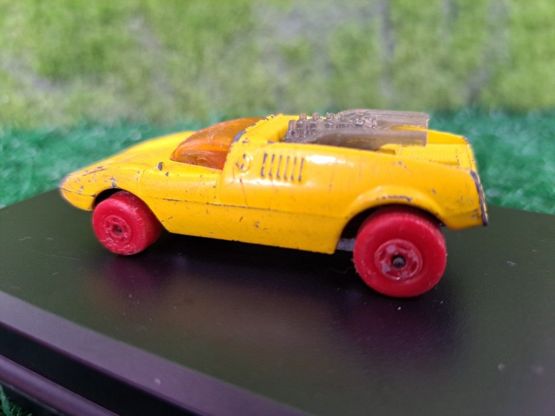 Vintage Matchbox Superfast Diecast Car- Rare Red wheels Mod Rod #1 ...