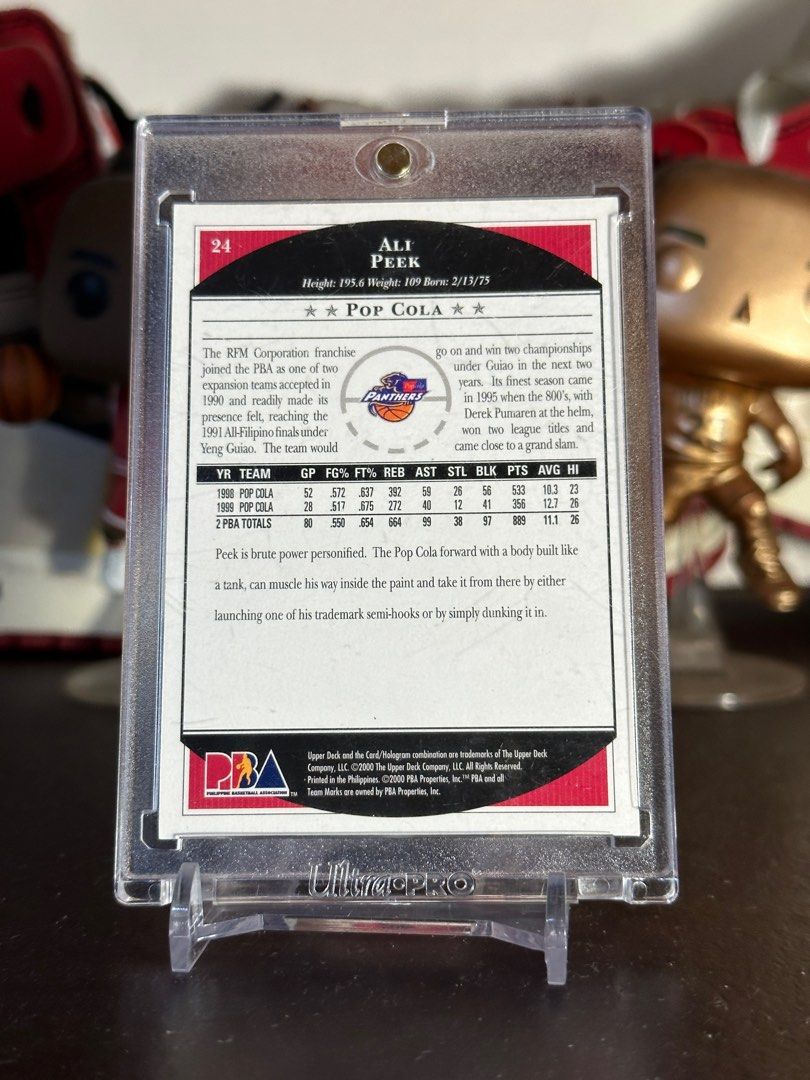 Vintage PBA Cards - Ali Peek Base Card 2000-2001 Upper Deck Victory ...