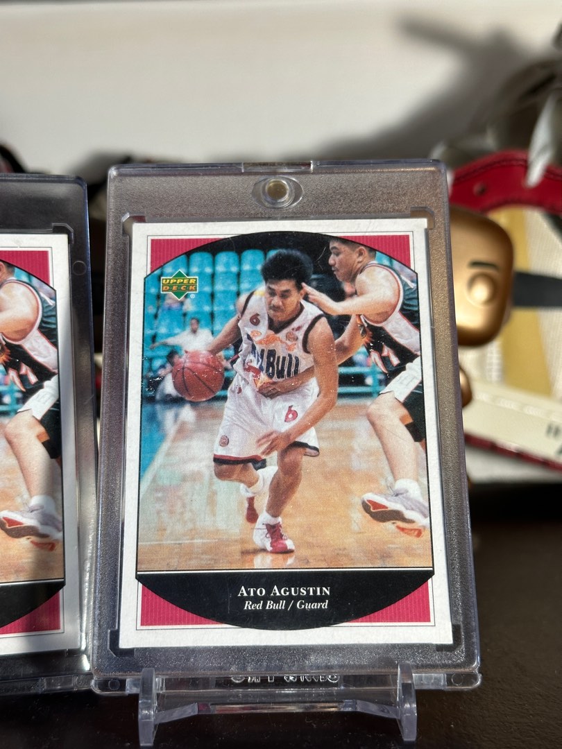 Vintage PBA Cards - Ato Agustin Base Card 2000-2001 Upper Deck Victory ...