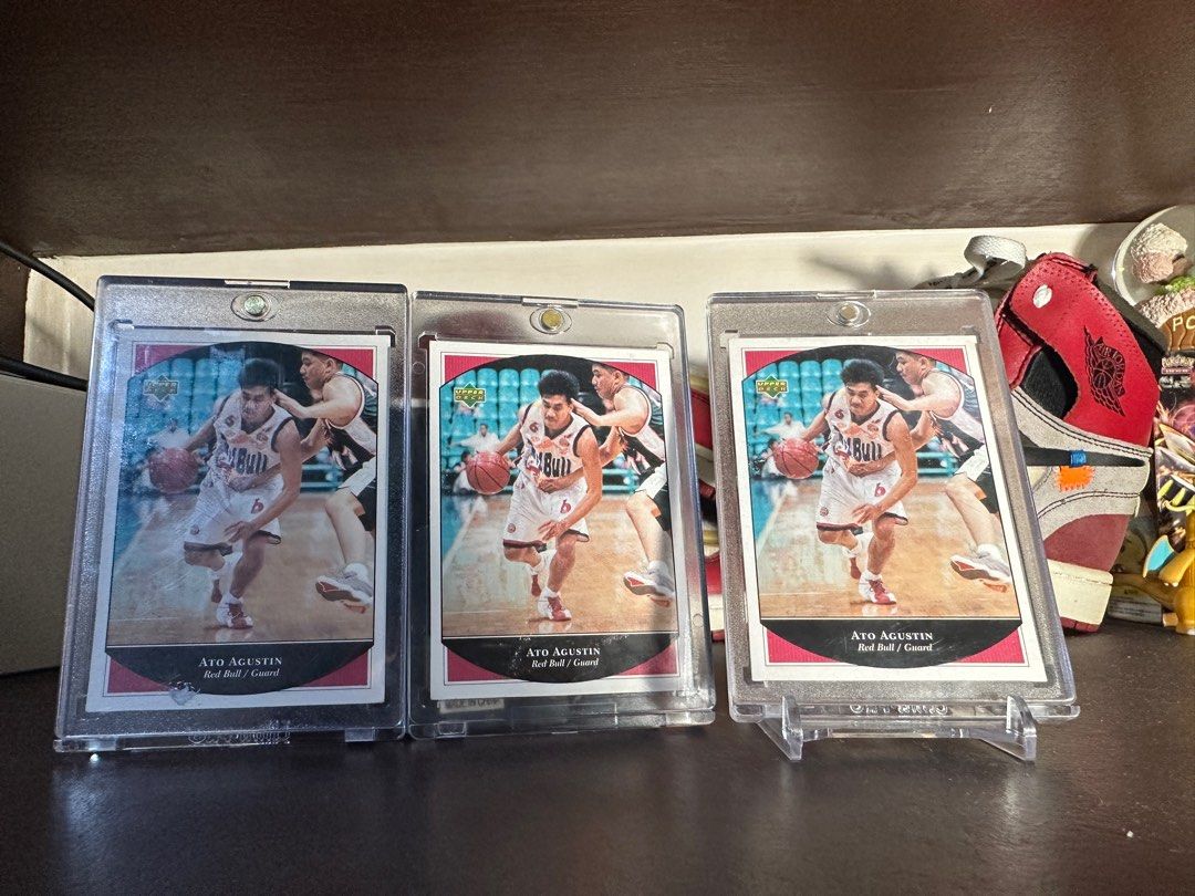 Vintage PBA Cards - Ato Agustin Base Card 2000-2001 Upper Deck Victory ...