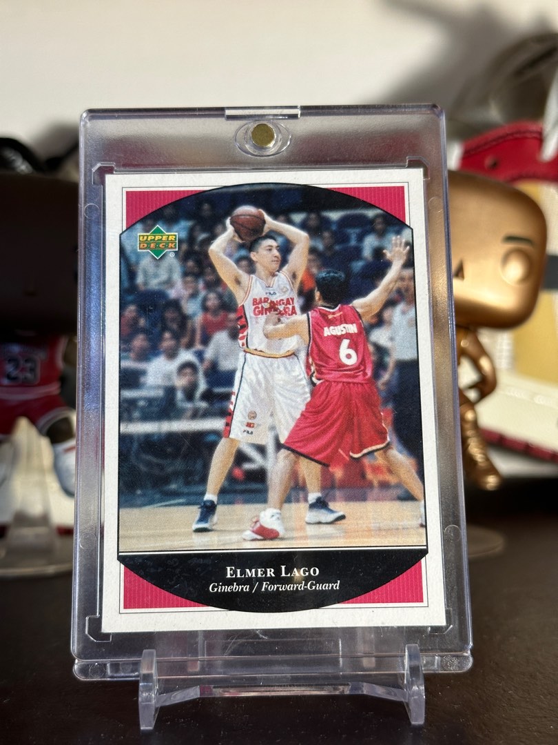 Vintage PBA Cards - Elmer Lago Ginebra Base Card 2000-2001 Upper Deck ...