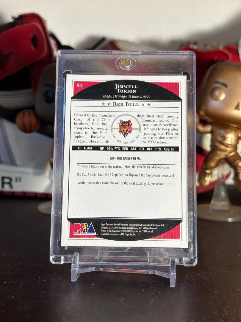 Vintage PBA Cards - Jimwell Torion Base Card 2000-2001 Upper Deck ...