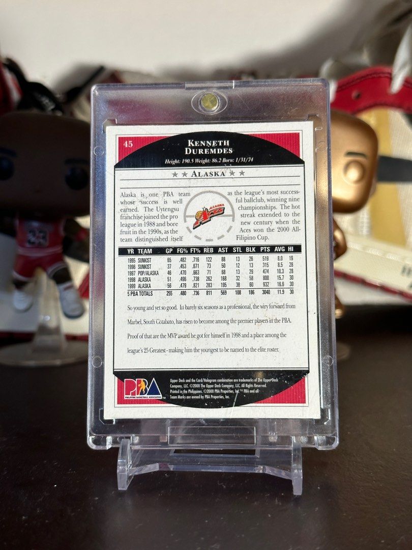 Vintage PBA Cards - Kenneth Duremdes Base Card 2000-2001 Upper Deck ...