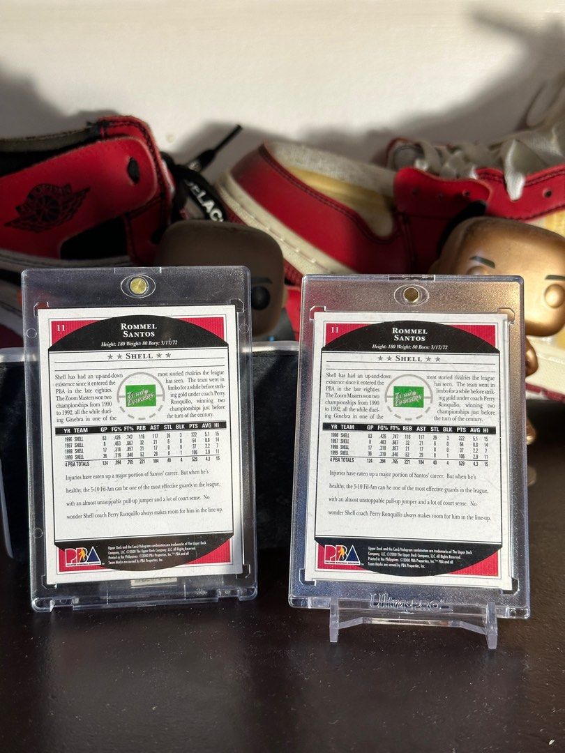 Vintage PBA Cards - Rommel Santos Base Card 2000-2001 Upper Deck ...