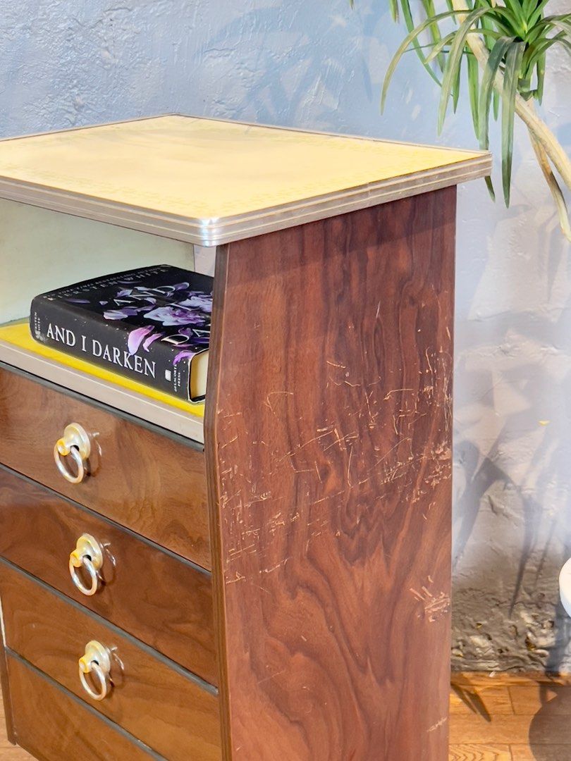 Vintage style side drawer, Furniture & Home Living, Furniture, Shelves ...