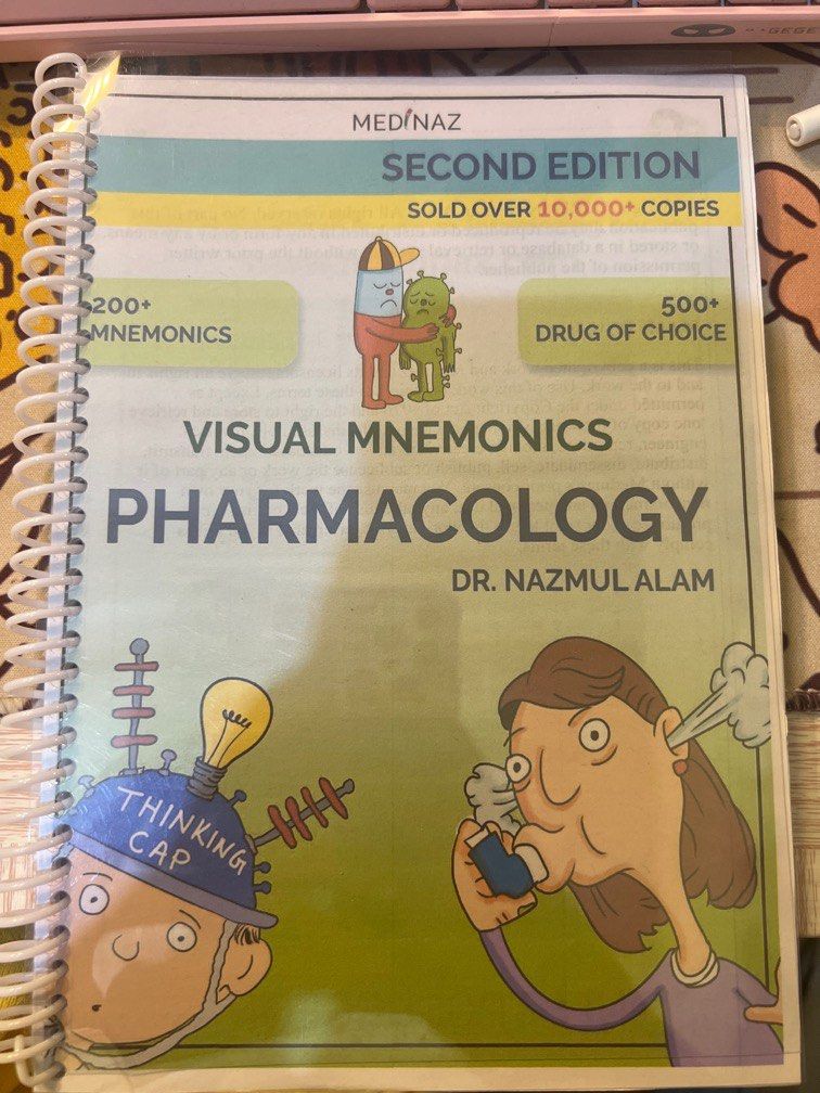 Visual Mnemonics Pharmacology, Hobbies & Toys, Books & Magazines ...