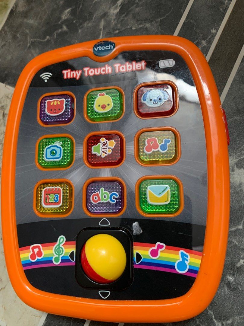 VTech Baby Tiny Touch Tablet 350, Hobbies & Toys, Toys & Games on Carousell