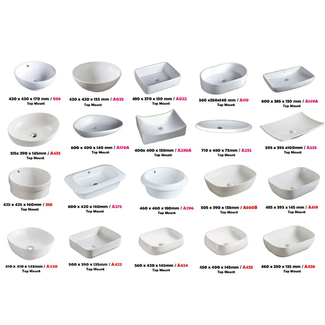 Wash basins, Furniture & Home Living, Bathroom & Kitchen Fixtures on ...