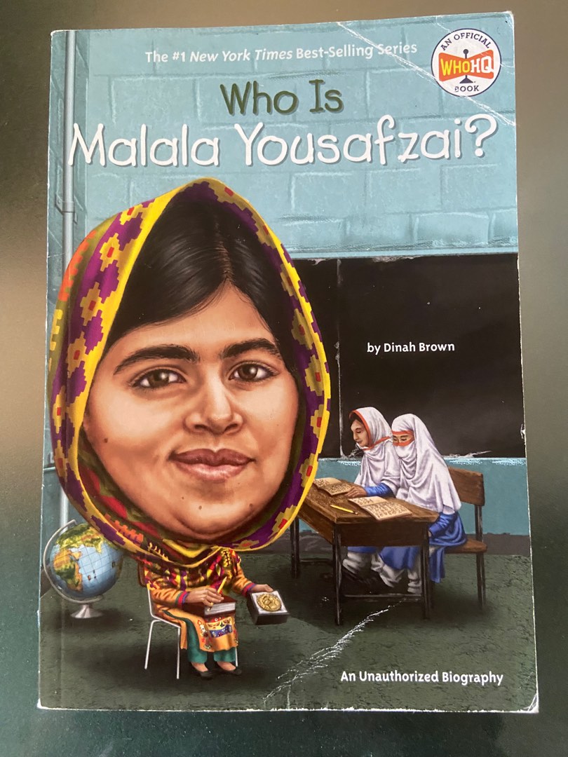 Who is Malala Yousafzai, 興趣及遊戲, 書本 & 文具, 小說 & 故事書 - Carousell