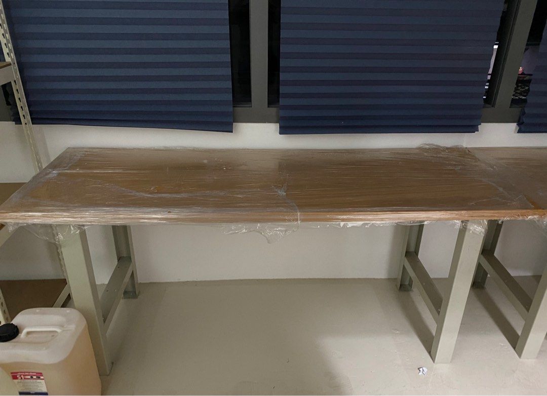 Heavy duty Workbench, Workshop, Industrial Table , Furniture & Home ...