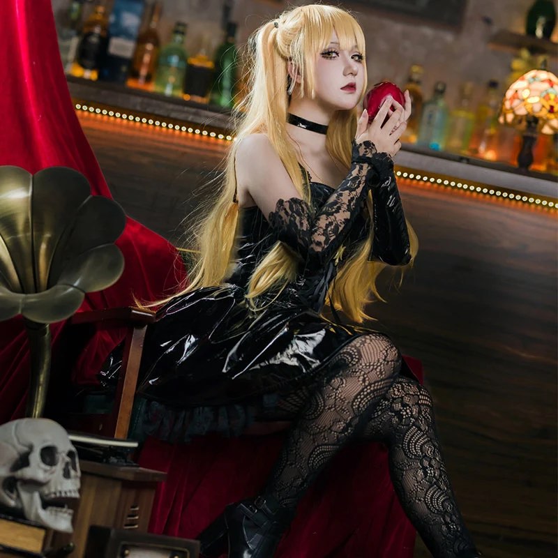 Wts misa amane cosplay cos death note costume, Hobbies & Toys, Memorabilia & Collectibles, J-pop ...