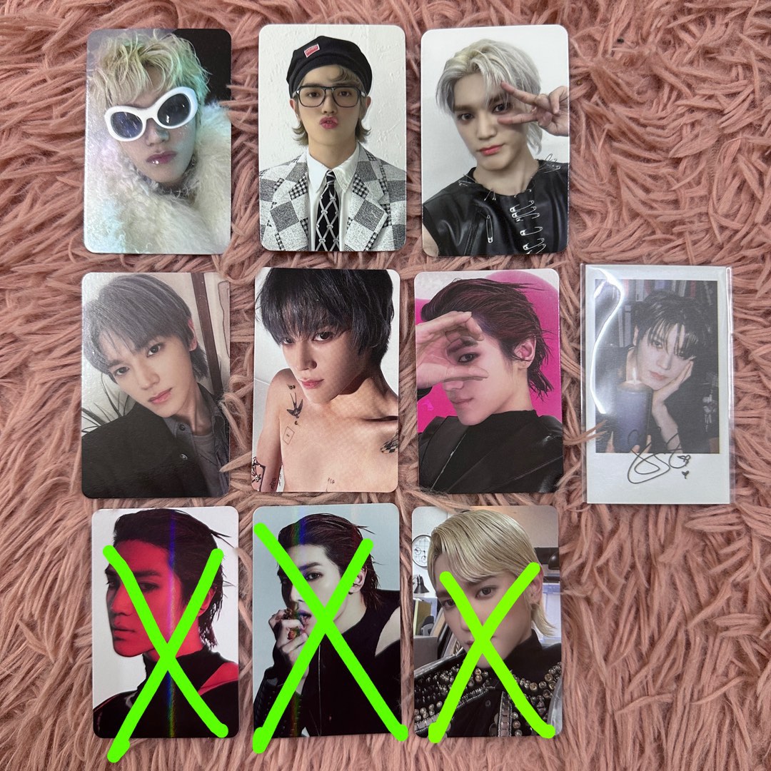 wts-nct-taeyong-shalala-photocard-and-album-hobbies-toys