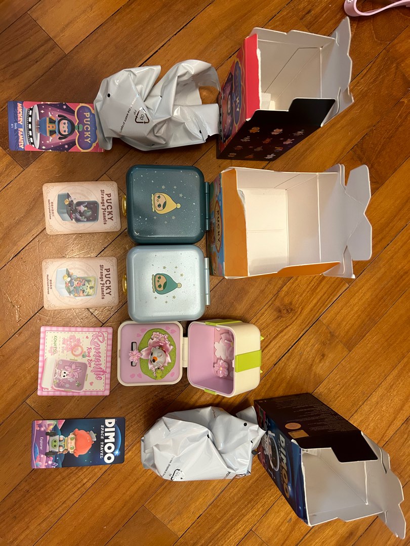 wts popmart pucky, ring box, dimoo, Hobbies & Toys, Toys & Games on ...