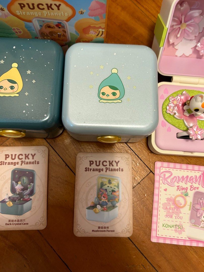 wts popmart pucky, ring box, dimoo, Hobbies & Toys, Toys & Games on ...