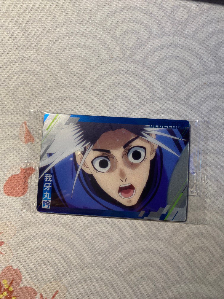 wts/wtt blue lock wafer card (gagamaru gin), Hobbies & Toys ...
