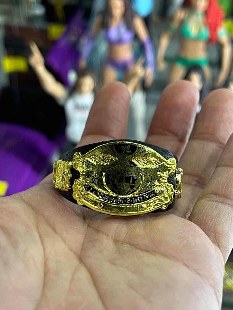 WWE Mattel Figure Belt Undisputed Championship Belt, Hobbies & Toys ...