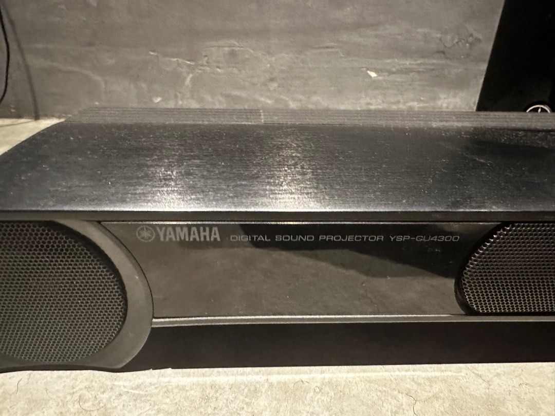 Yamaha Digital Sound Projector YSP-CU4300 Soundbeam bar and Wireless Sub Woofer, Audio ...