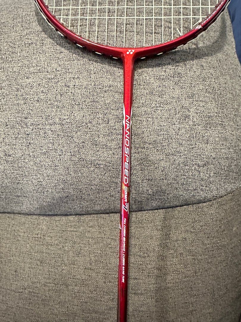 Yonex Nanospeed Sigma 7, Sports Equipment, Sports & Games, Racket & Ball Sports on Carousell