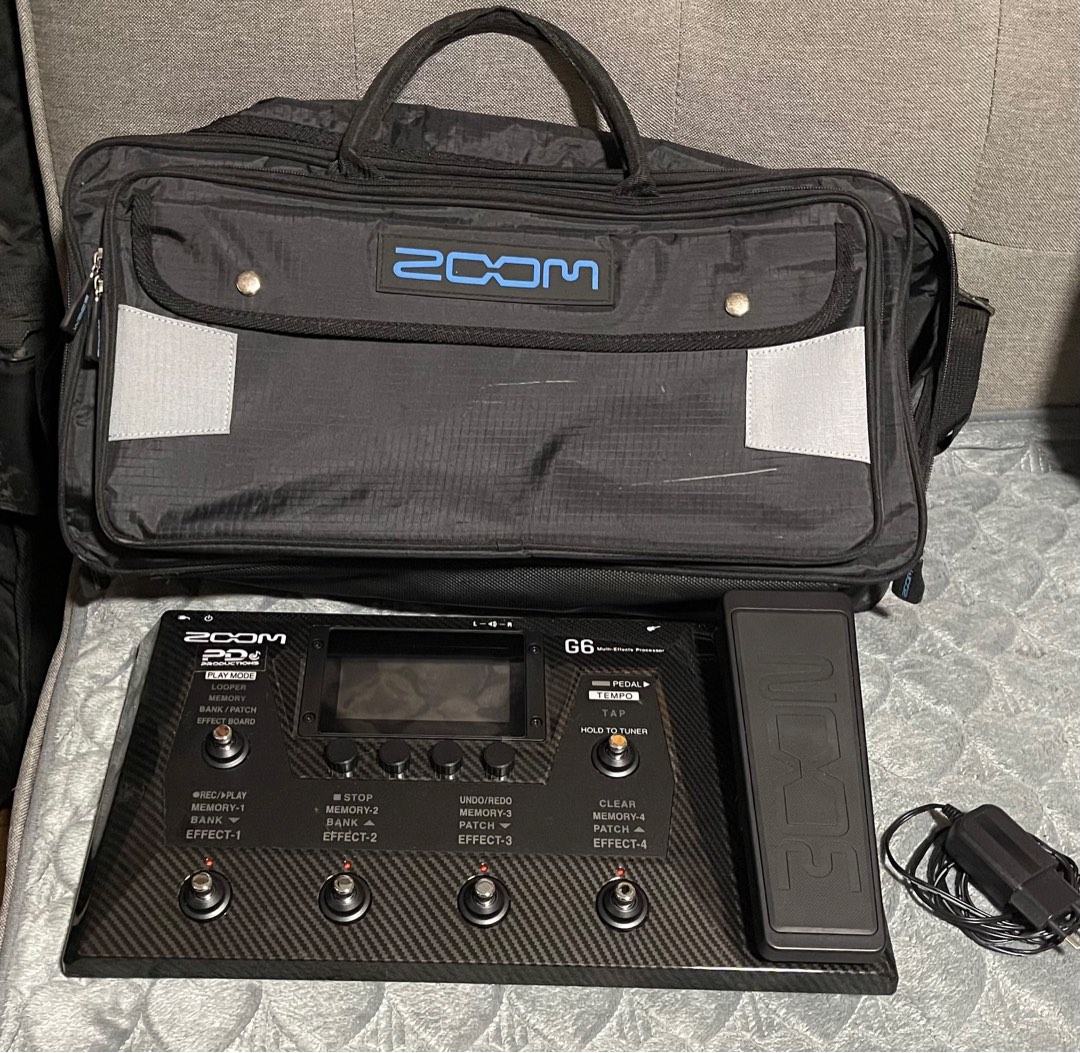 Zoom G6 Multi effects, Hobbies & Toys, Music & Media, Music Accessories ...